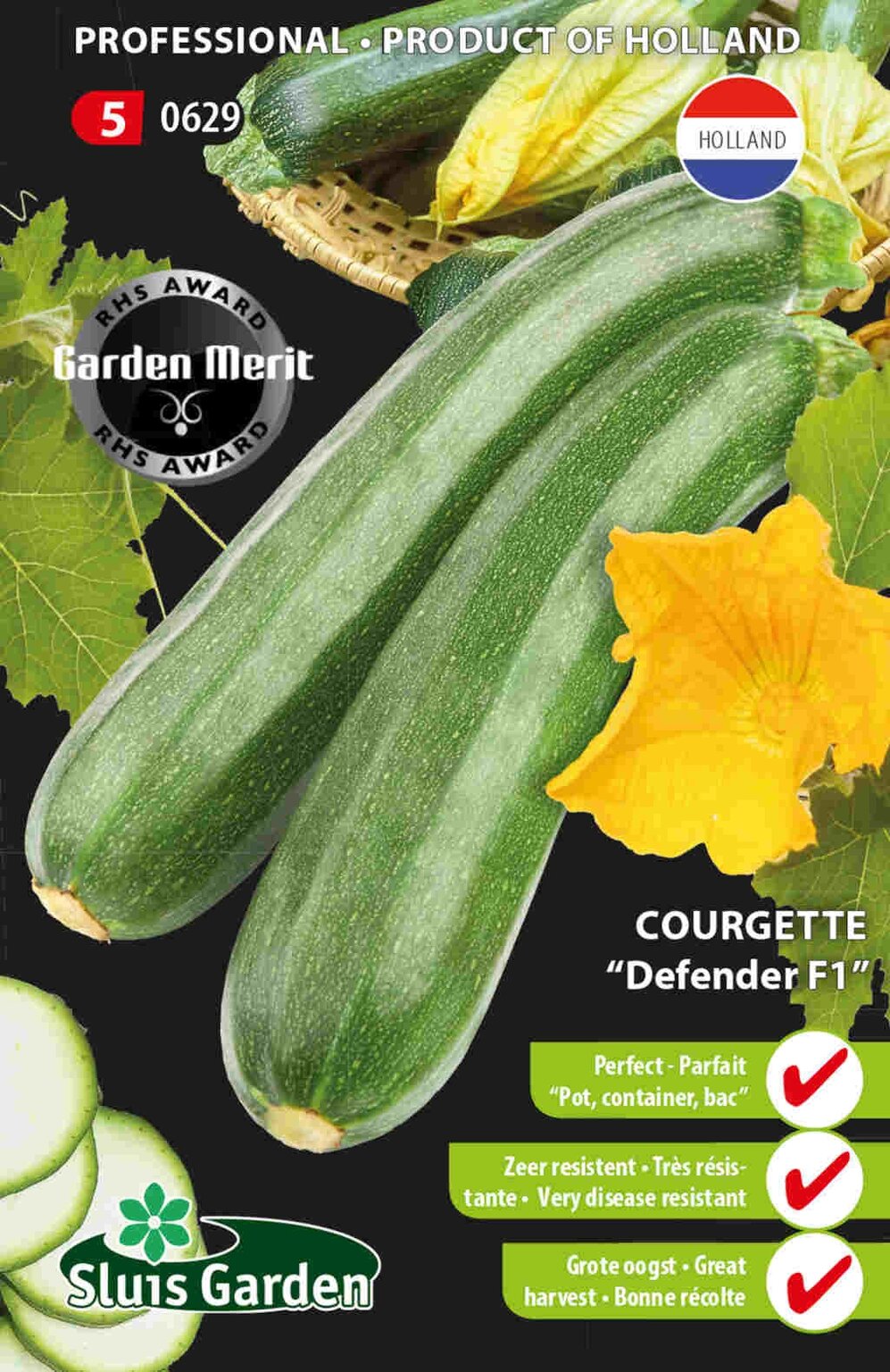 Courgette Defender F1 zaden - Bloembollen Kopen? | Goedkoop Bloembollen ...
