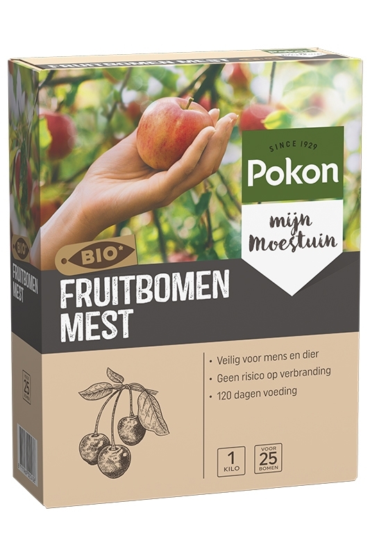 Pokon bio fruitbomen mest 1 kg - Bloembollen Kopen? | Goedkoop ...