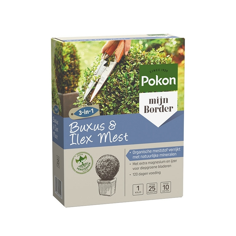 Pokon buxus & ilex mest 1 kg - Bloembollen Kopen? | Goedkoop ...